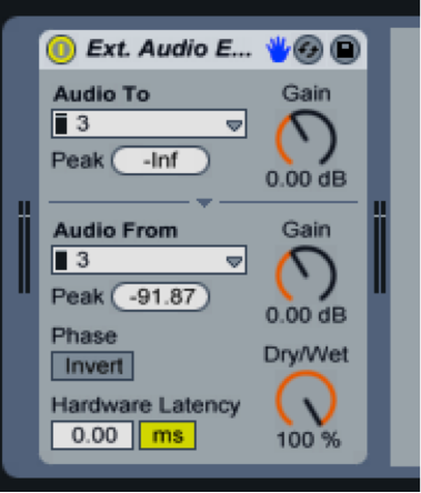 Using external insert effects while mixing in Focusrite Control – Focusrite