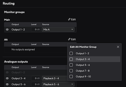 How to use Monitor groups in Focusrite Control 2 – Focusrite
