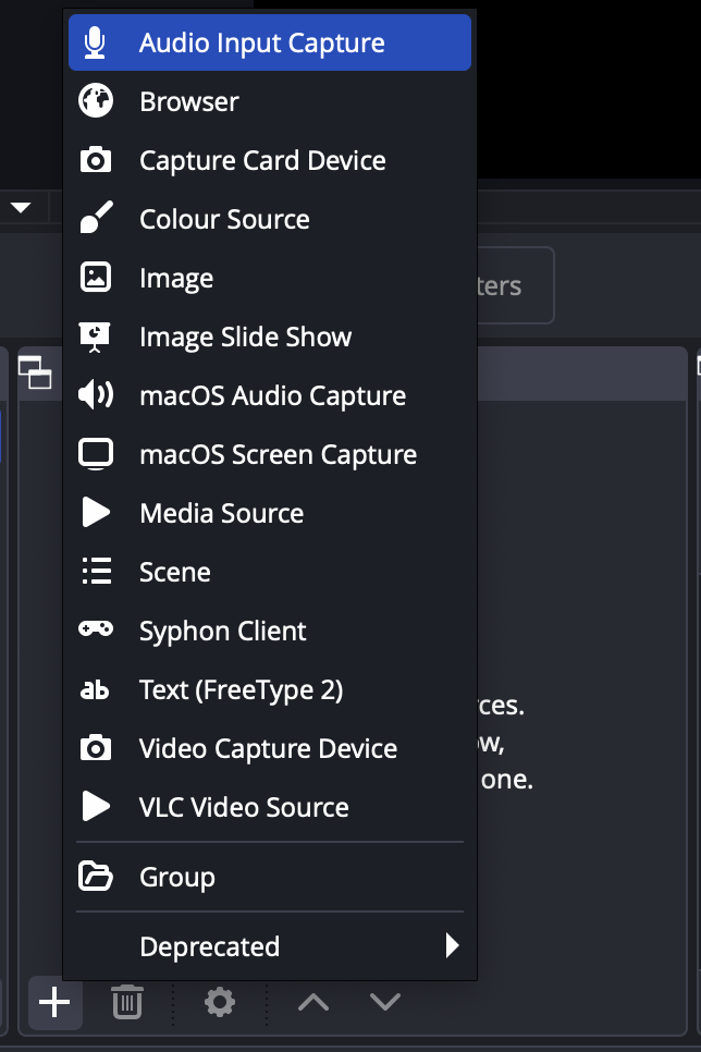 All of my interface's inputs are summed together in OBS on macOS – Focusrite