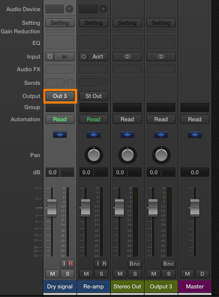 Using a Focusrite interface when re-amping guitars – Focusrite