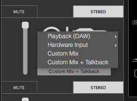 Using the talk back function on Scarlett 18i20 3rd Gen – Focusrite
